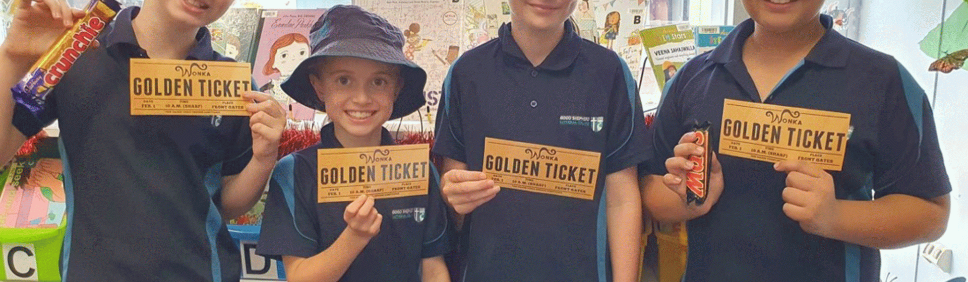Golden Tickets for Year 4 Students | Good Shepherd